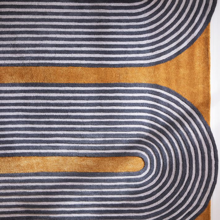 Swoosh Rug | West Elm
