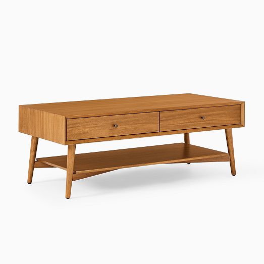 Mid-Century Storage Coffee Table | Modern Living Room Furniture | West Elm