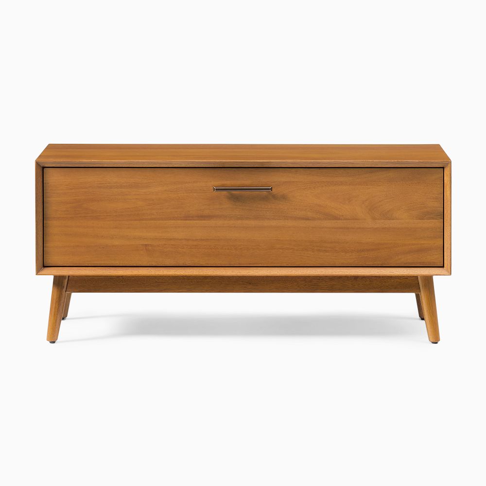 Mid-Century Shoe Storage Bench | West Elm