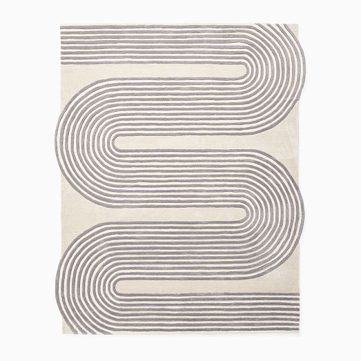Swoosh Rug | West Elm