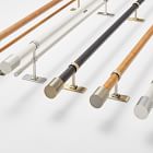 Mid-Century Curtain Rod | West Elm