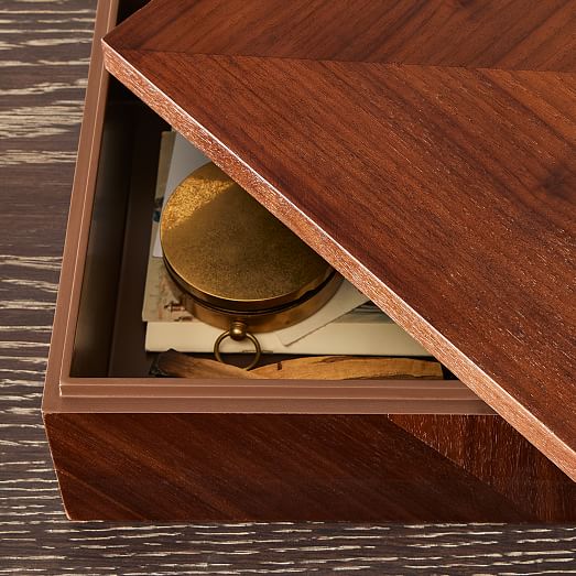 Modern Marquetry Wood Boxes | West Elm