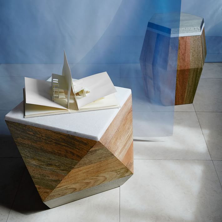 Roar & Rabbit & trade - Layered Rectangle Drum | Modern Living Room ...