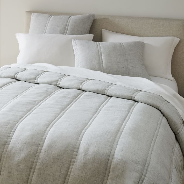 European Flax Linen Comforter | West Elm