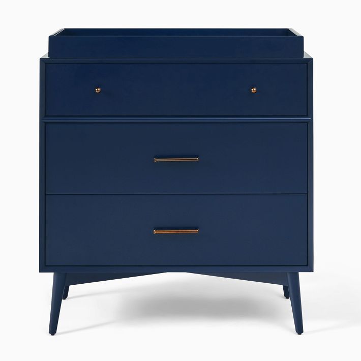Mid-Century 3-Drawer Changing Table (36") | West Elm