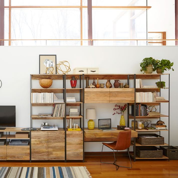 Build Your Own - Industrial Modular Storage, Entertainment Center ...