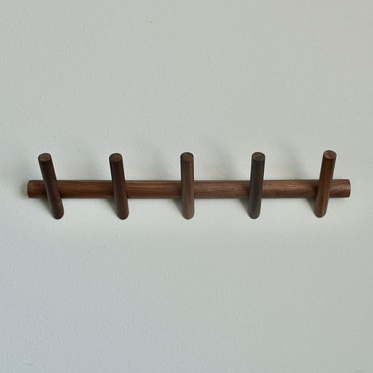 Modern Home by Bellver 5-Hook Coat Rack | West Elm