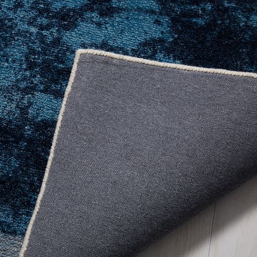Distressed Rococo Wool Rug | West Elm
