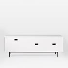 Reclaimed Wood & Lacquer Media Console (70") | West Elm