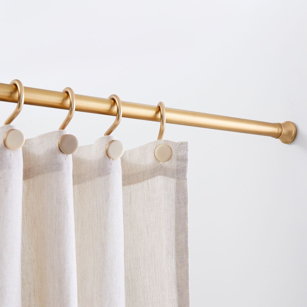 Modern Shower Curtain Rod | West Elm