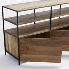 Industrial Modular Media Console (49"–67") | West Elm