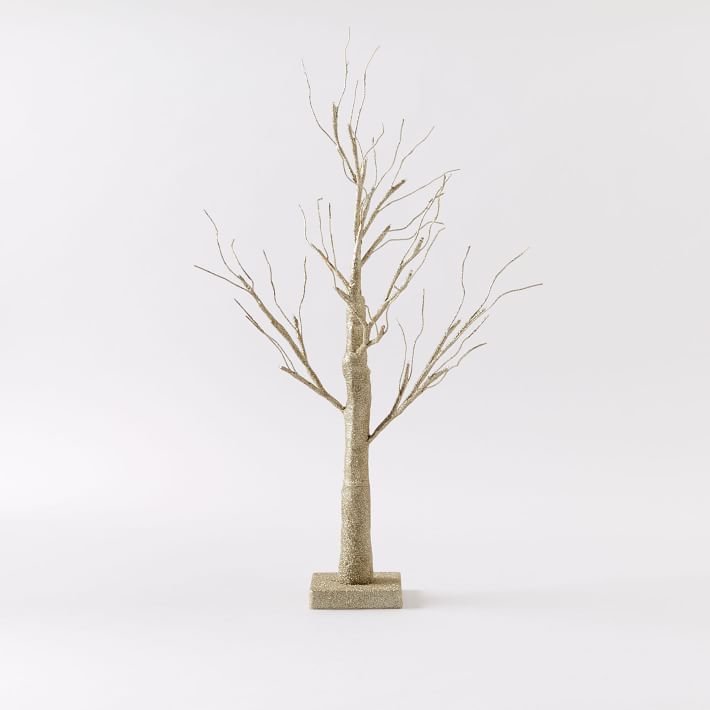 LED Tabletop Trees | West Elm