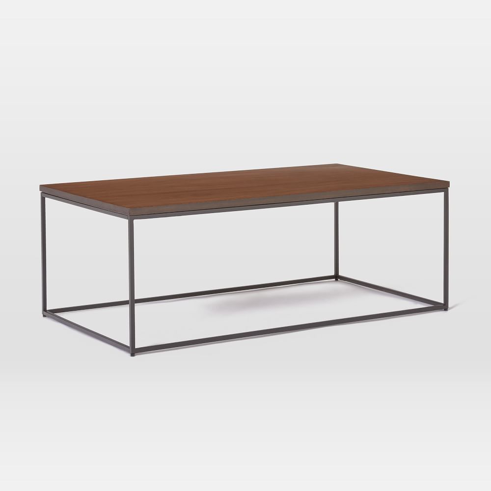 Streamline Rectangle Coffee Table (44"–52") | West Elm