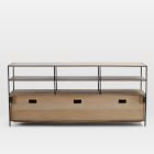 Industrial Modular Media Console (49"–67") | West Elm