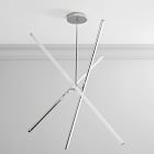Light Rods LED Chandelier (55") | West Elm