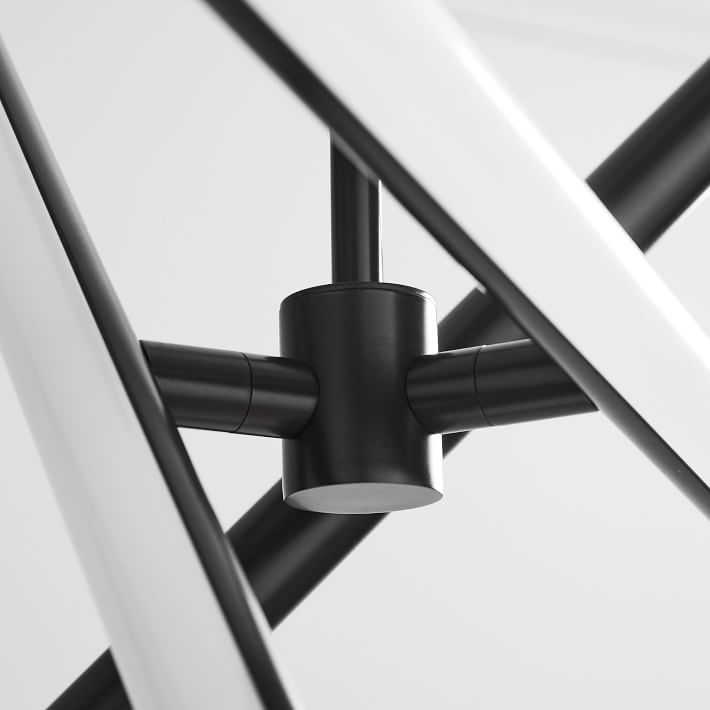 Light Rods LED Chandelier (55") | West Elm