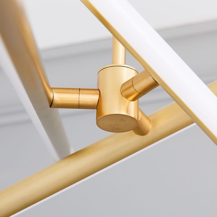 Light Rods LED Chandelier (55") | West Elm