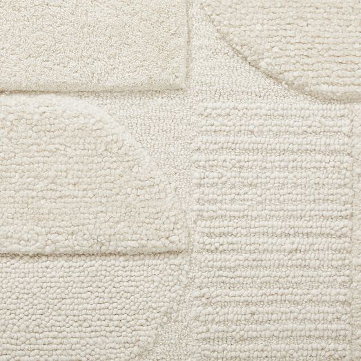 Textured Shapes Rug | West Elm