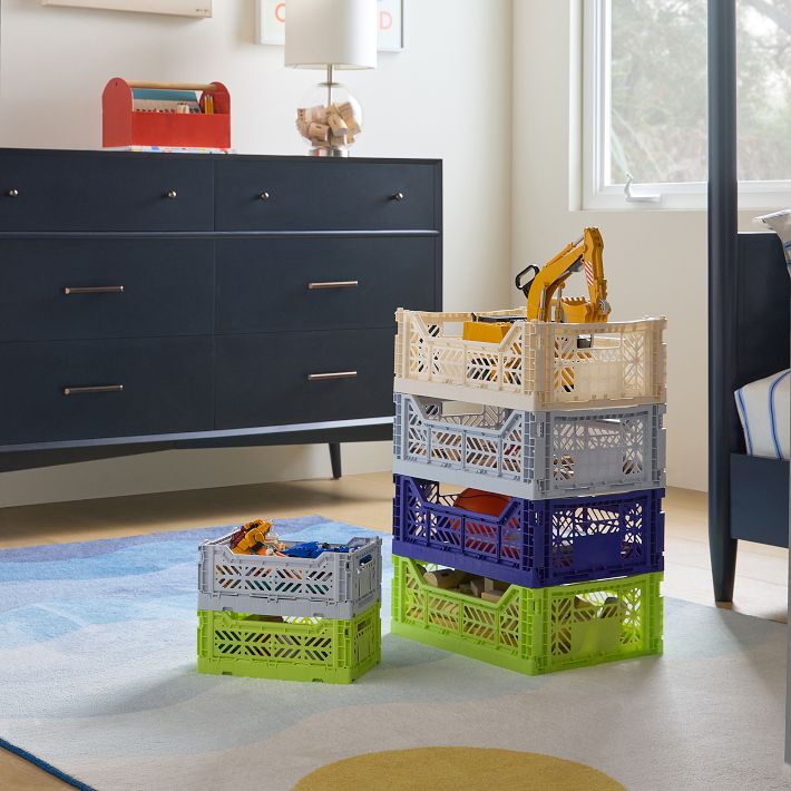 Folding Storage Crate | West Elm