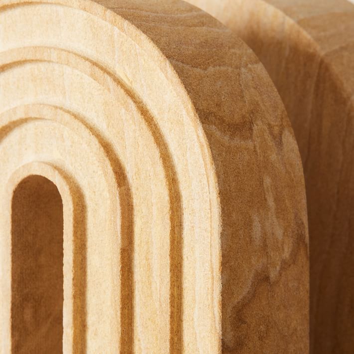 Rainbow Sandstone Decorative Object | West Elm