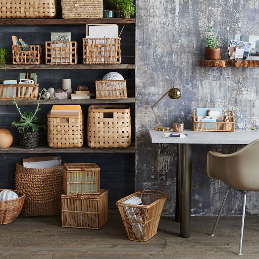 Bahmi Bamboo Baskets | West Elm