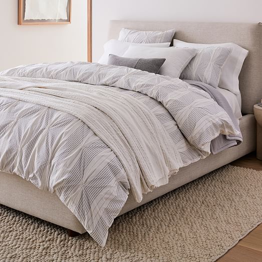 Slub Stripe Sweater Rug | West Elm