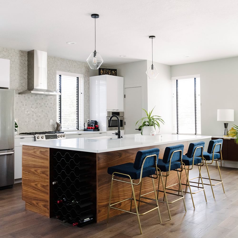 Wire Frame Bar & Counter Stools | West Elm