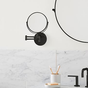 Modern Overhang Swivel Vanity Mirror | West Elm