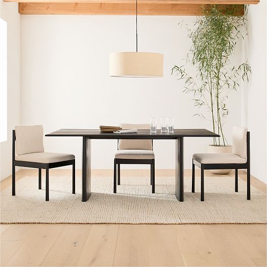 Anton Solid Wood Dining Table (72", 86", 120") | West Elm