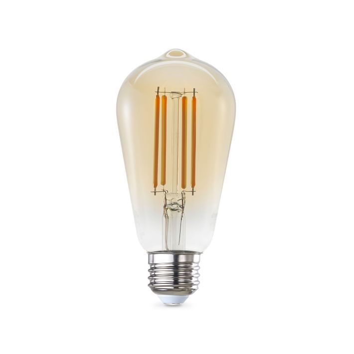 LED ST18 Bulb - 3000K Clear | West Elm