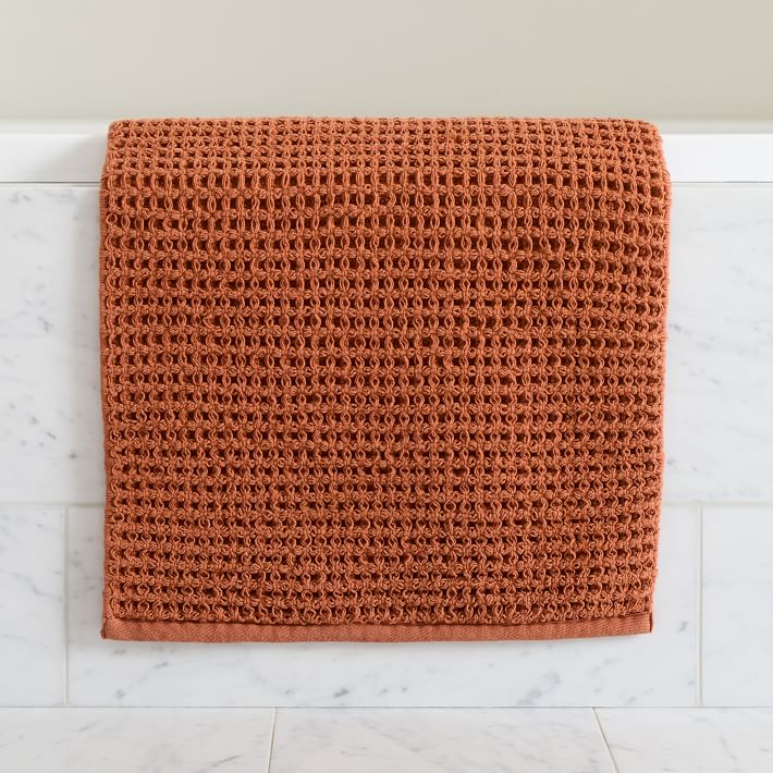 Plush Waffle Bath Mat | West Elm