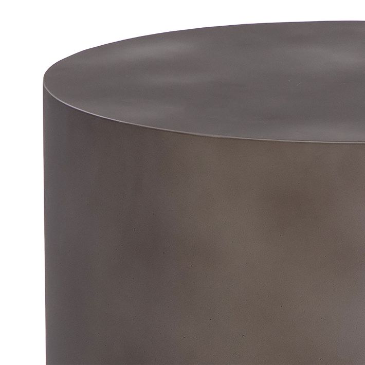 Modern Steel Side Table (18") | West Elm