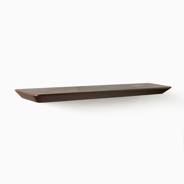 Slim Floating Wall Shelves (12"–48") | West Elm