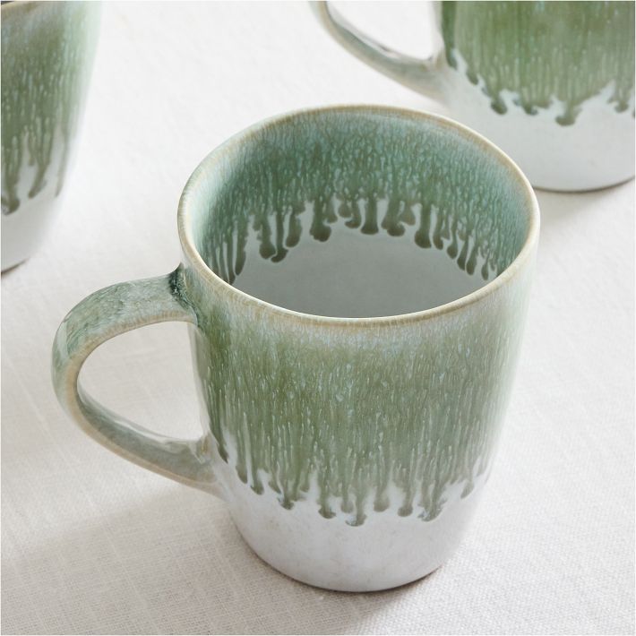 Reactive Glaze Stoneware Mugs Sets | West Elm