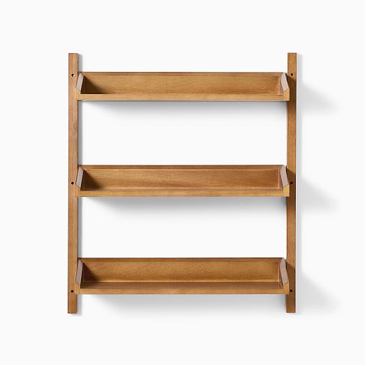 Mid-Century Modular 3-Tier Wide Shelf | West Elm