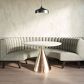 Novak Vegan Leather Banquette - Vertical Channel Tufting | West Elm