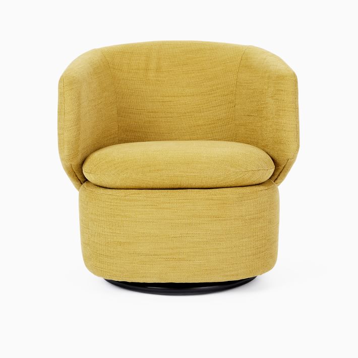 Open Box: Crescent Swivel Chair | West Elm