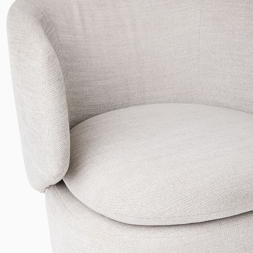 Open Box: Crescent Swivel Chair | West Elm