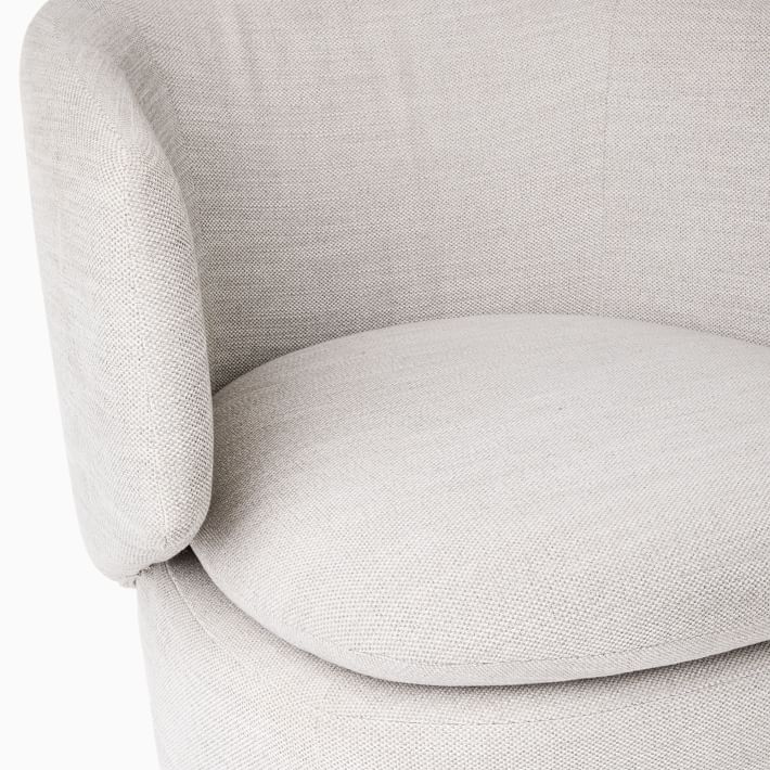Open Box: Crescent Swivel Chair | West Elm