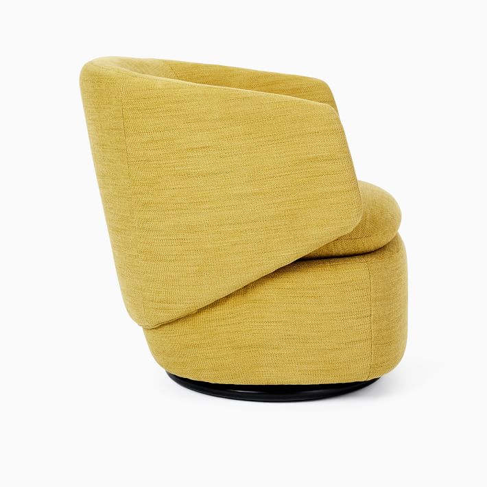 Open Box: Crescent Swivel Chair | West Elm