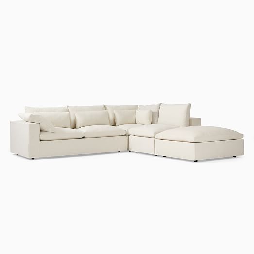 Harmony Modular 4 Piece Sectional | Sofa With Chaise | West Elm