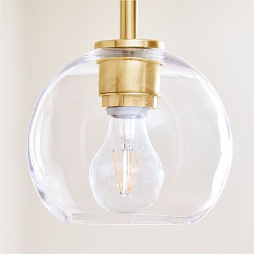 Build Your Own - Sculptural Glass Pendant Light | West Elm