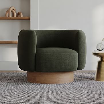 Platform Base Swivel Chair | West Elm