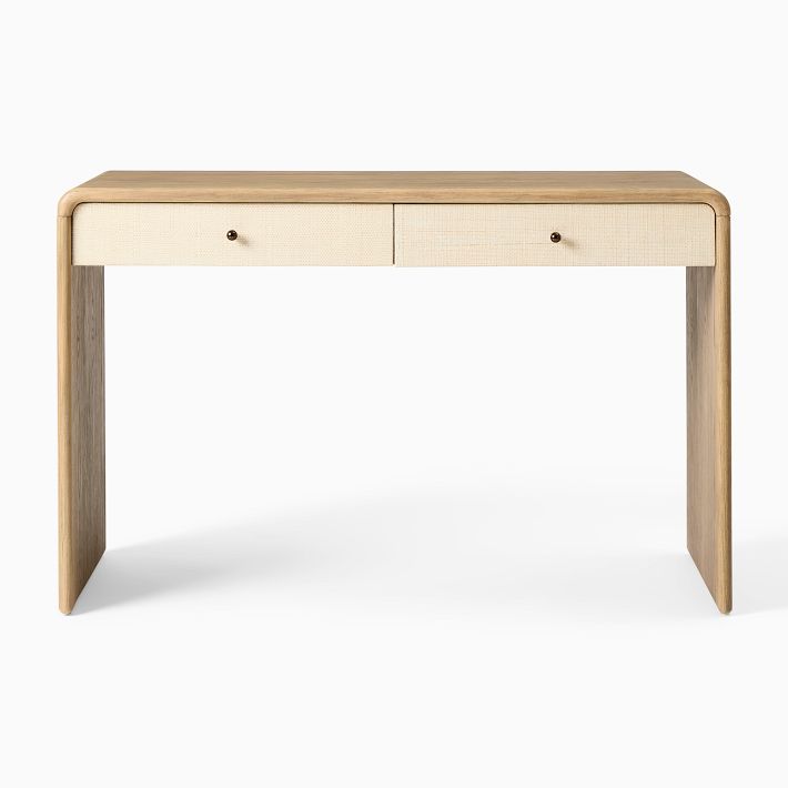 Modern Waterfall Desk (48") | West Elm