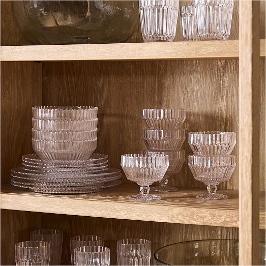 Archie Glass Dinnerware Collection | West Elm