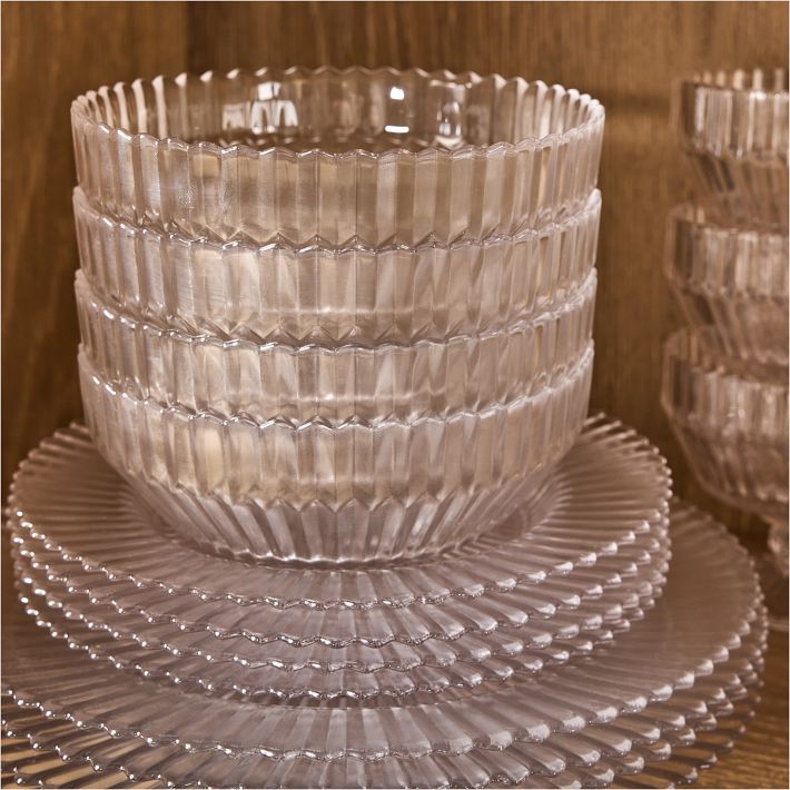 Archie Glass Dinnerware Collection | West Elm