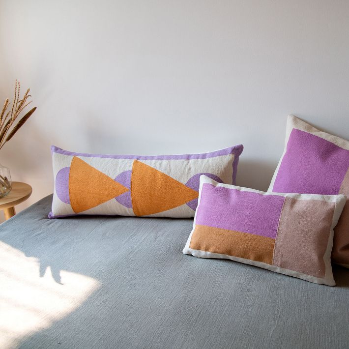 Leah Singh Barcelona Throw Pillow Cover | West Elm