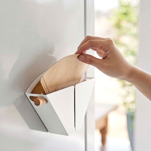 Magnetic Coffee Filter Case | West Elm
