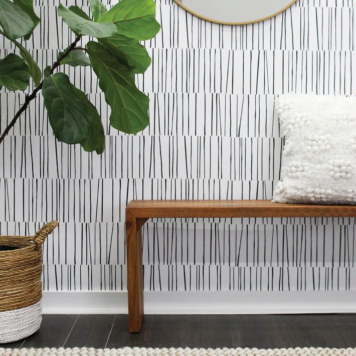Shift Wallpaper by Bobby Berk for Tempaper | West Elm