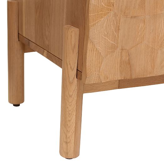 Chiseled Solid Oak Buffet (71") | West Elm